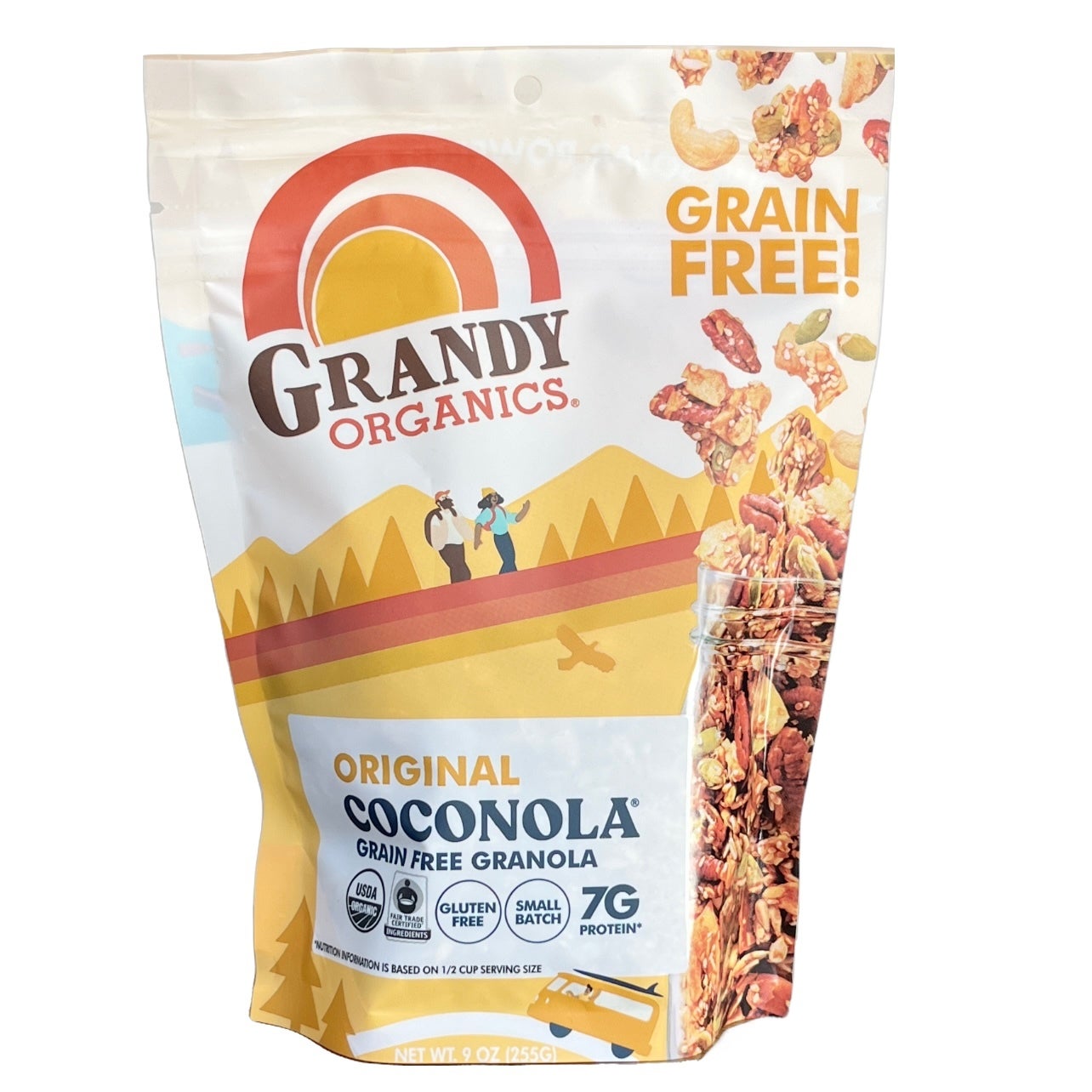 Grandy Organics Original Coconola Granola | Maine Homestead Market